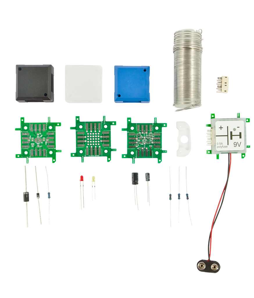 Electronic experiments for everybody - Brick'R'knowledge